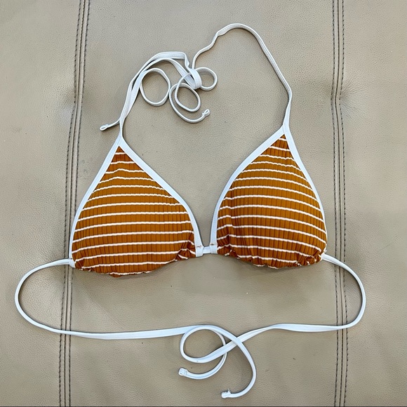 Garage | Swim | Garage Stripped Tie Bikini | Poshmark